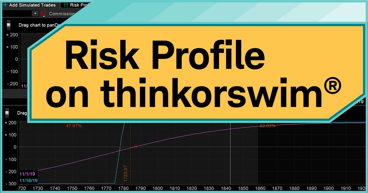 Analyze Trades Using Risk Profile on thinkorswim® | Charles Schwab