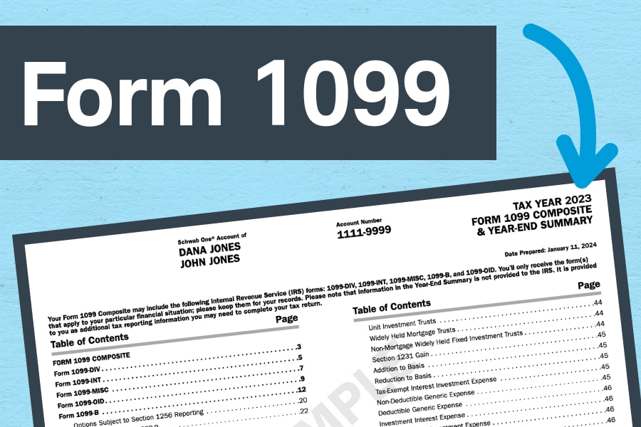How to Read Your Brokerage 1099 Form | Charles Schwab