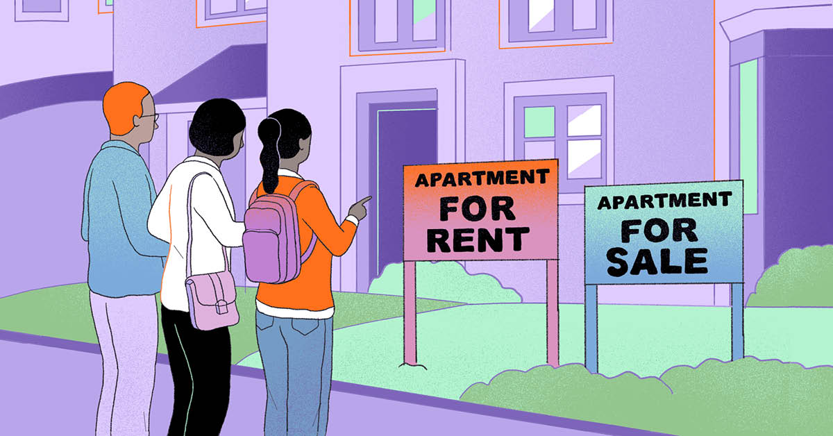 Apartment For Rent Clipart