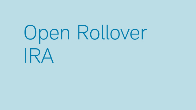 What is a Rollover IRA? | Charles Schwab