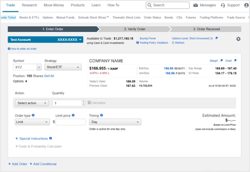 Online Stock Trading Tools | Web Trading Tools | Charles Schwab