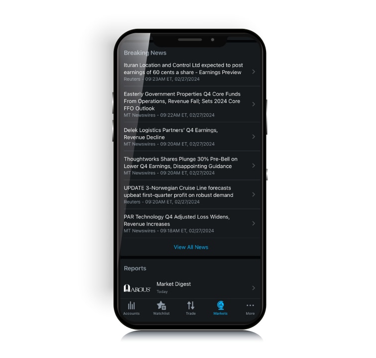 Schwab Mobile App | Charles Schwab