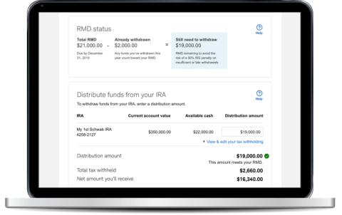 Required Minimum Distribution | Charles Schwab